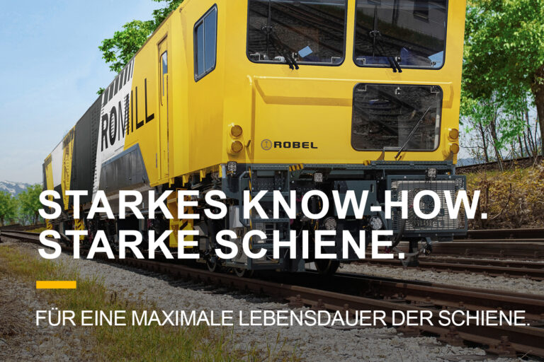 ROBEL railway construction machines - strong performance on the track