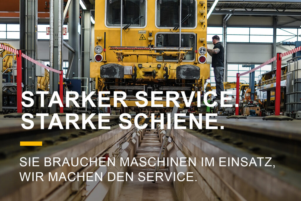 ROBEL railway construction machines - strong performance on the track